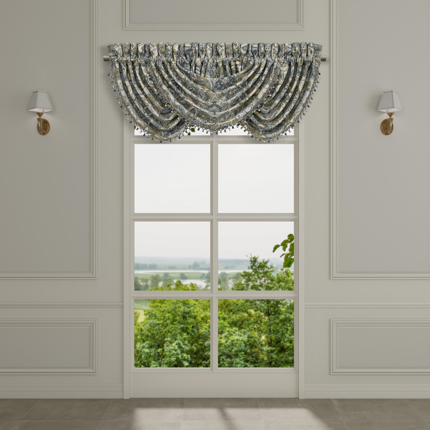 Avellino Window Waterfall Valance – J. Queen New York