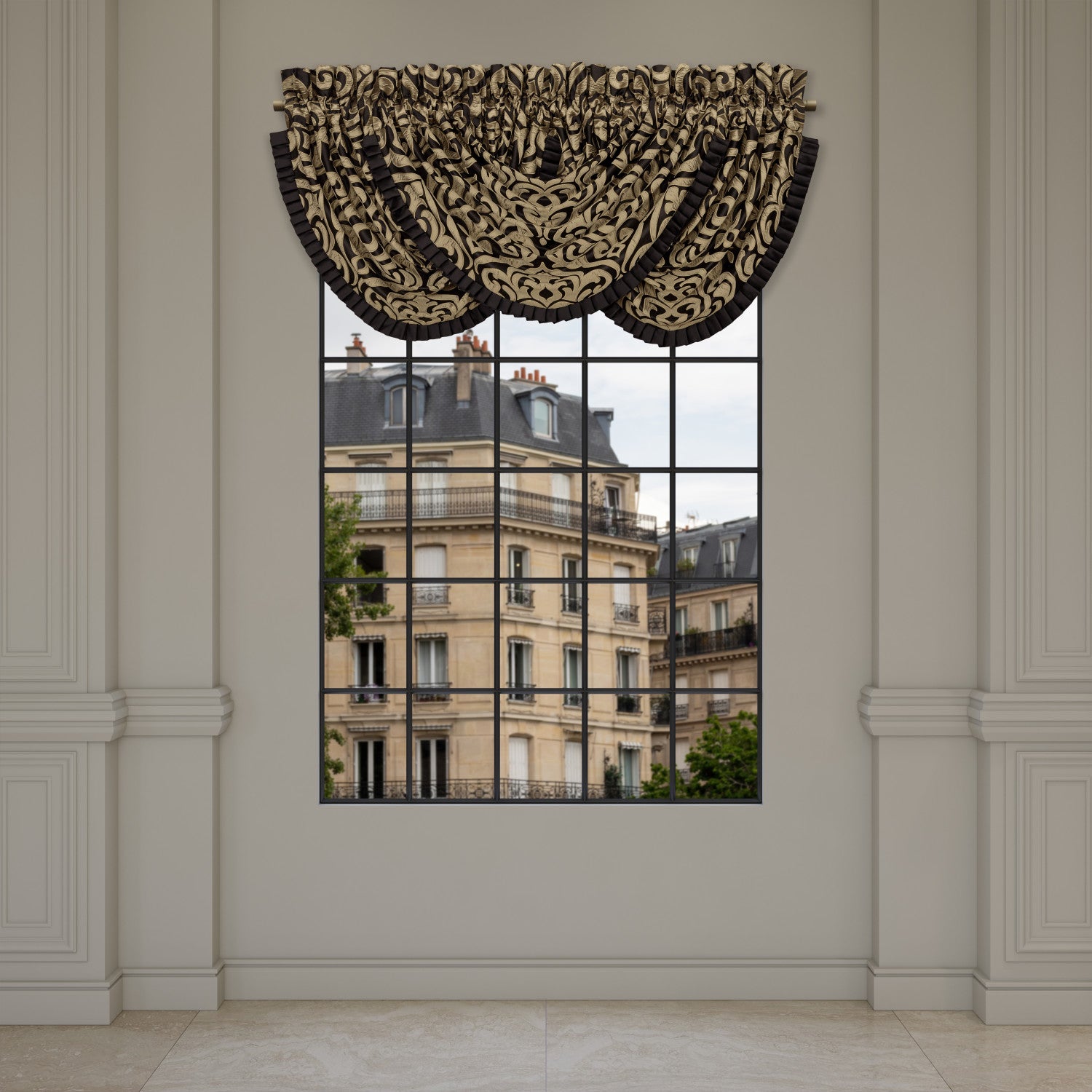 Bolero Window Waterfall Valance – J. Queen New York