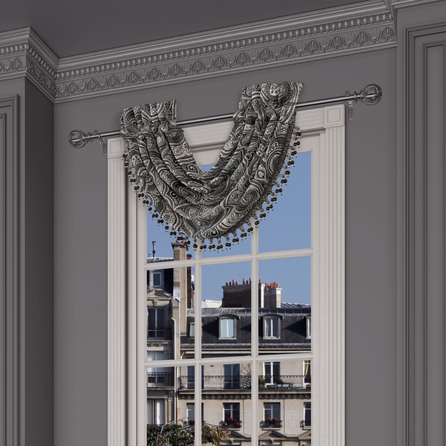 Davinci Window Waterfall Valance – J. Queen New York