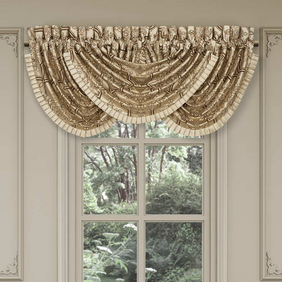 Gold Coast Window Waterfall Valance – J. Queen New York