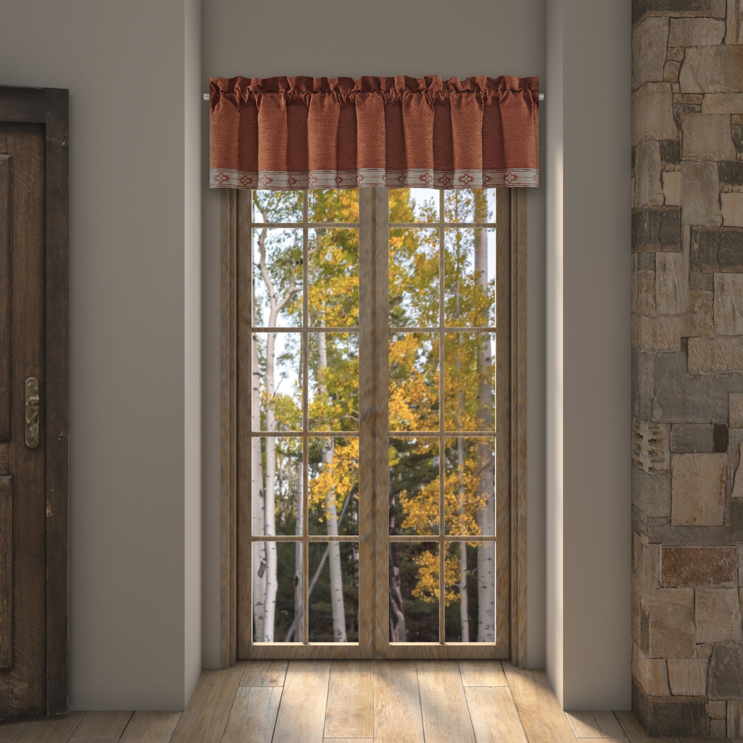Jackson Lodge Window Straight Valance – J. Queen New York