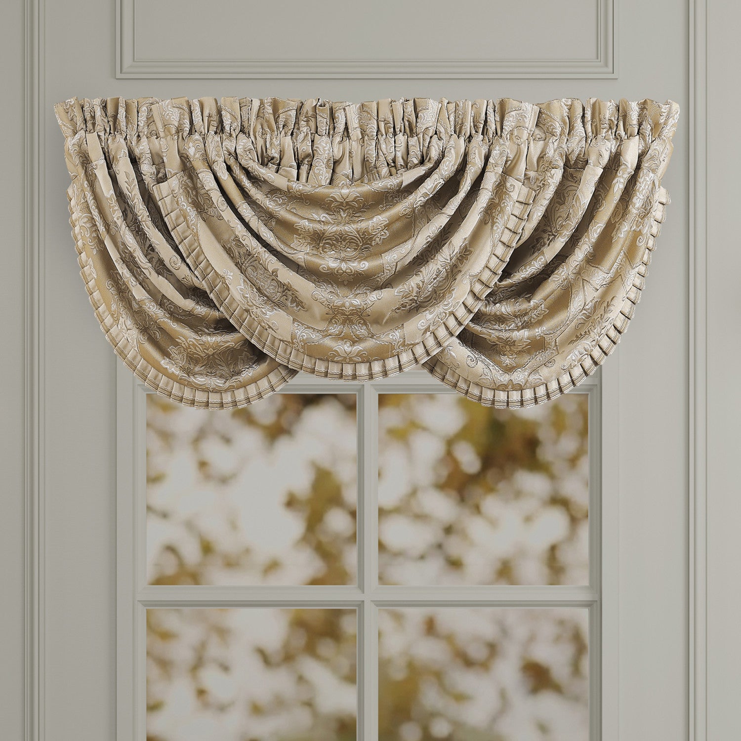 Sondra Window Waterfall Valance – J. Queen New York
