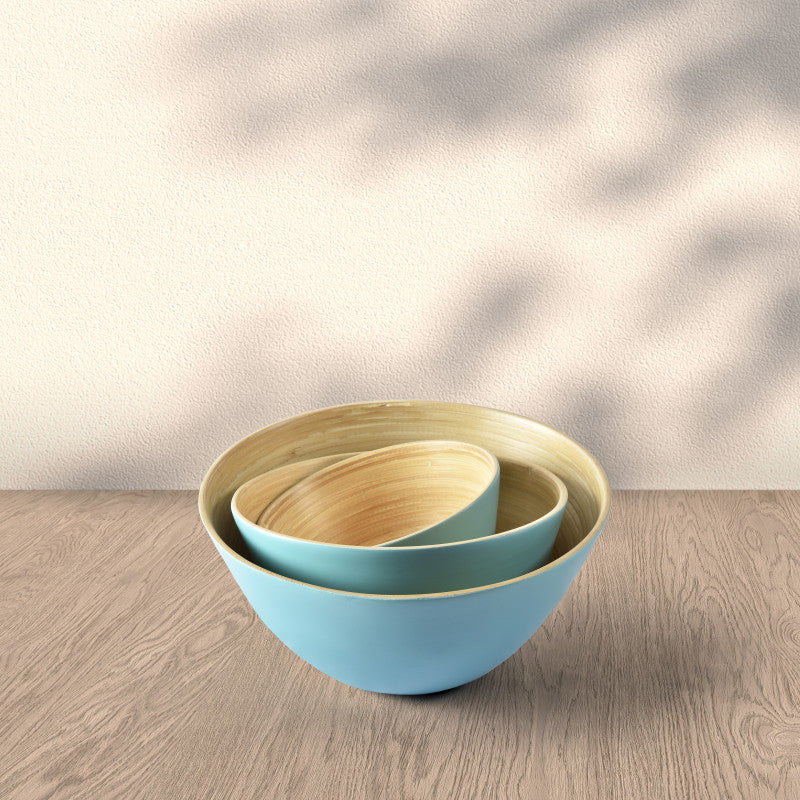 Tropics Bamboo Bowl Set – J. Queen New York