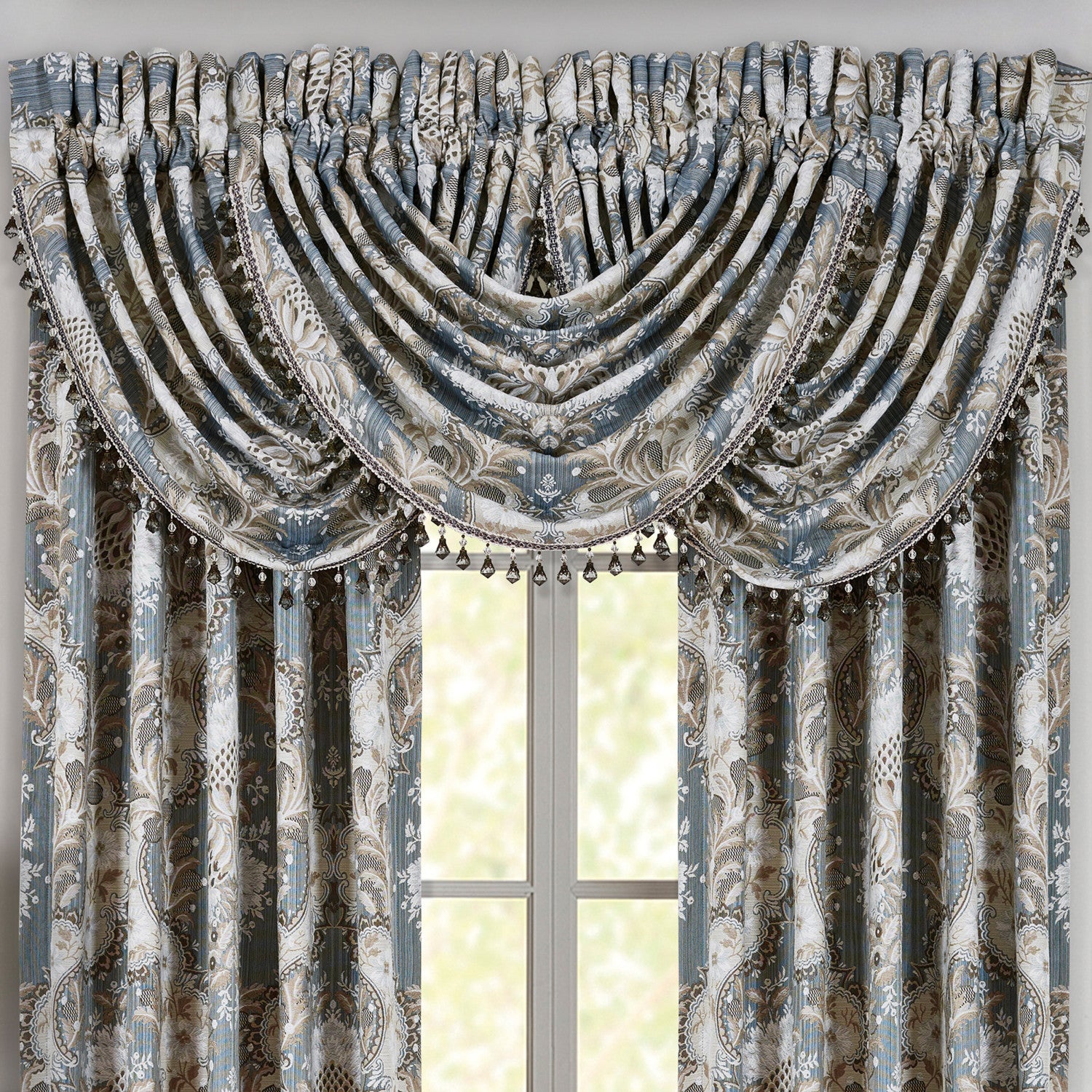 Crystal Palace Window Waterfall Valance – J. Queen New York