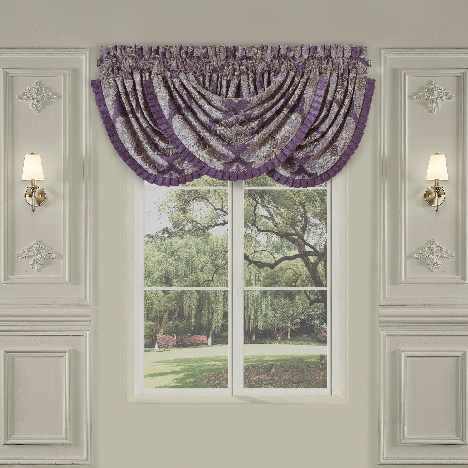 Dominique Window Waterfall Valance – J. Queen New York