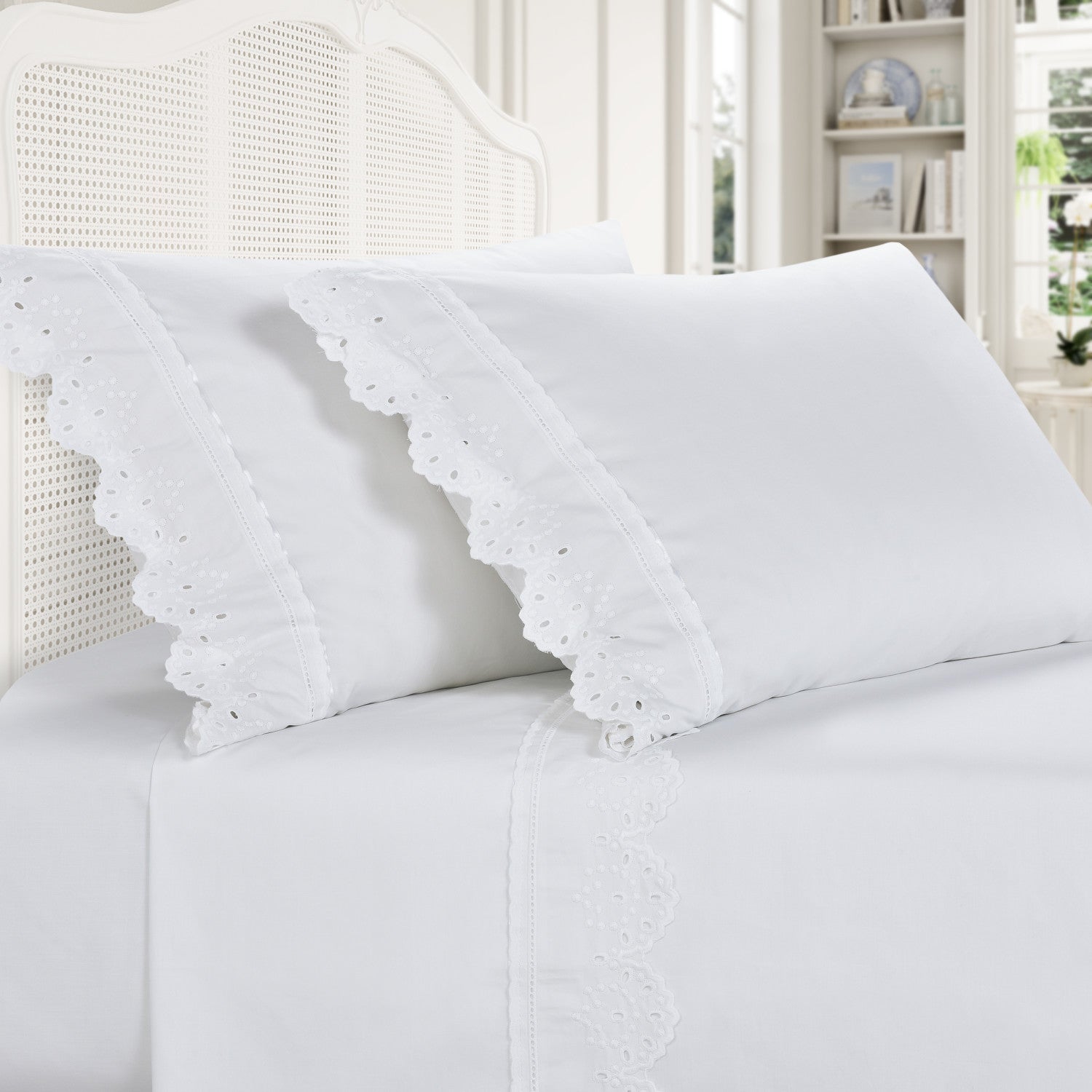 Eyelet Sheet Sheet Set – J. Queen New York